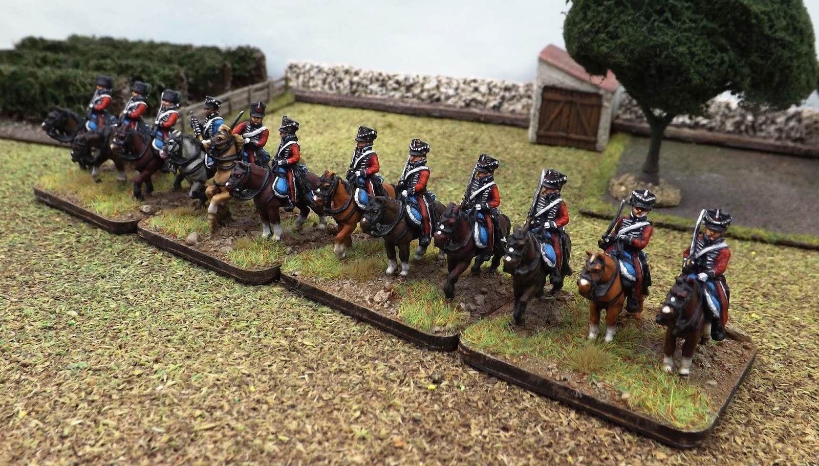 JJ's Wargames: Spanish 2nd Cavalry Division at Talavera - Hussars of ...