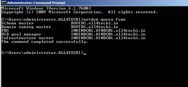 All4Techie: FSMO Roles-Move and Seize Theory