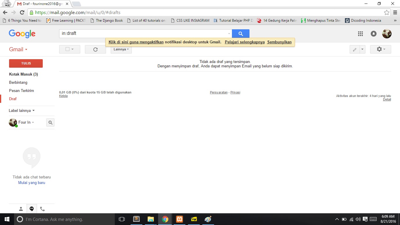 Cara Masuk 2 Akun Gmail Bersamaan Dengan Google Chrome - Tutorial ...