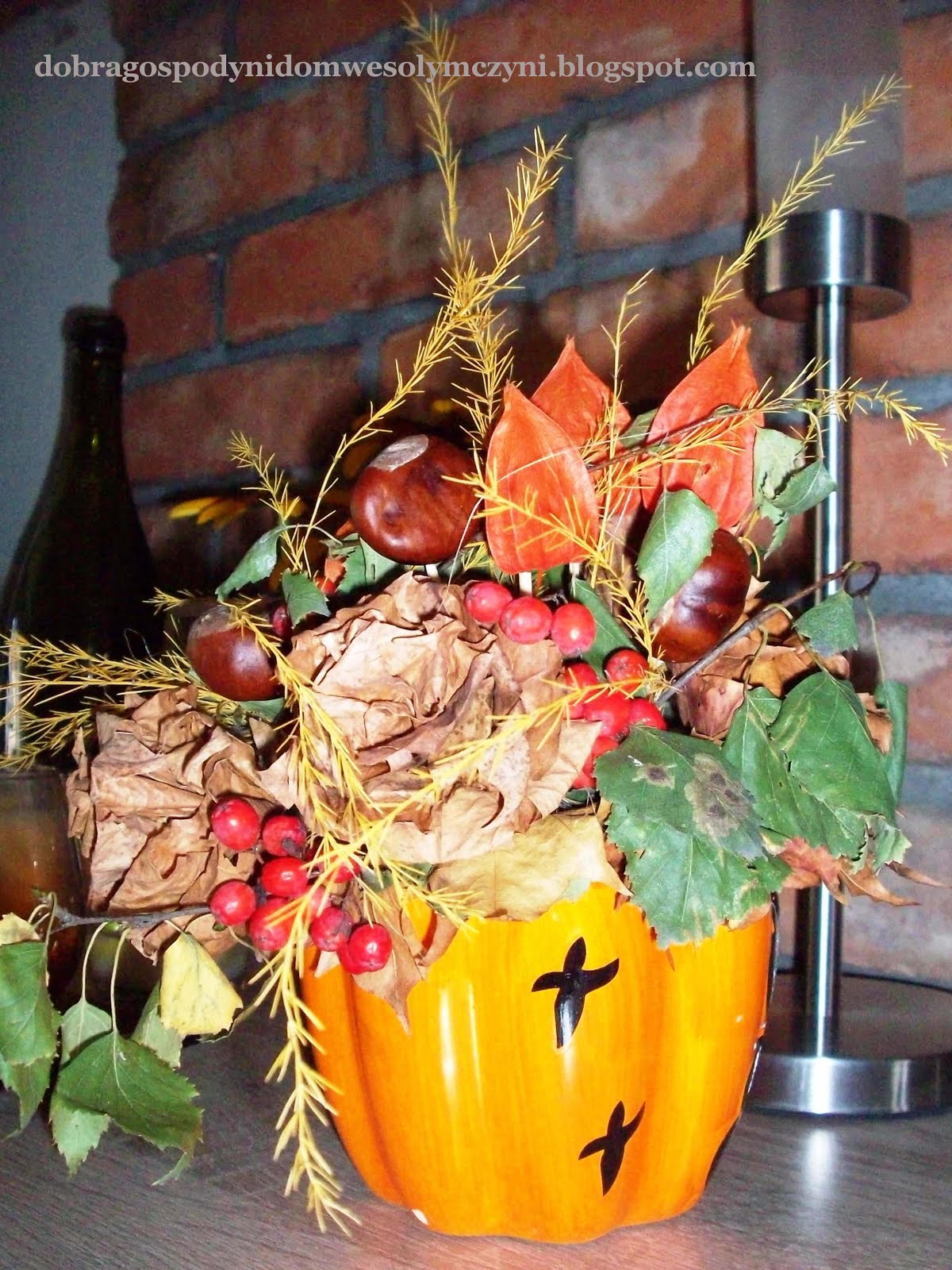 Jesienne dekoracje, jesienne inspiracje - proste, tanie i szybkie ...