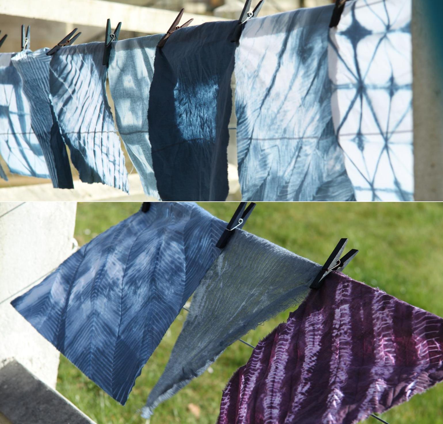 Design and Wool: DAY 5 Shibori Process