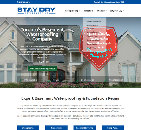 Stay Dry Waterproofing