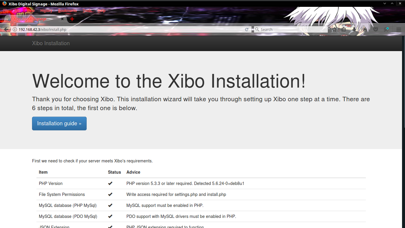 Menginstall Xibo (Digital Signage) ~ Rahmat Tomy