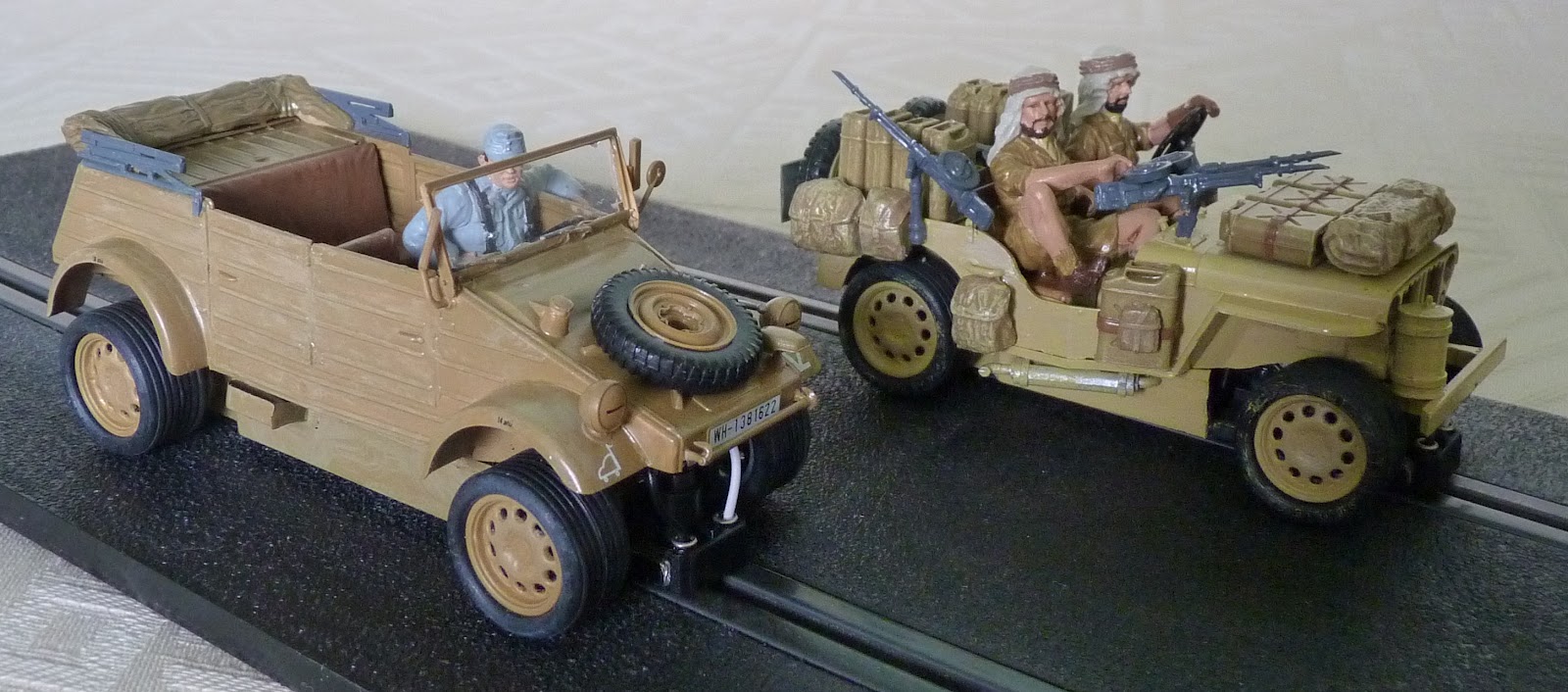 My Scalextric: SAS Jeep Conversion
