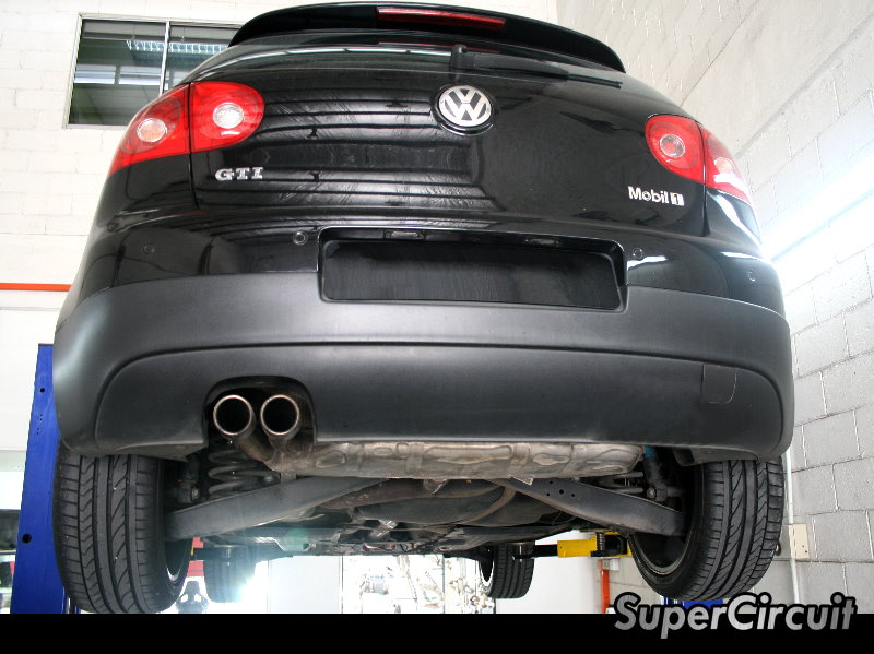 SUPERCIRCUIT Exhaust Pro Shop: VW Golf 5 GTI x SuperCircuit Cat Back ...