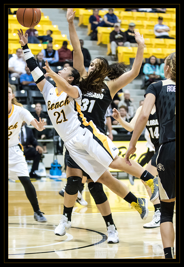 "Cayer's Sports Action Photography": CSULB Women's Basketball vs Colorado