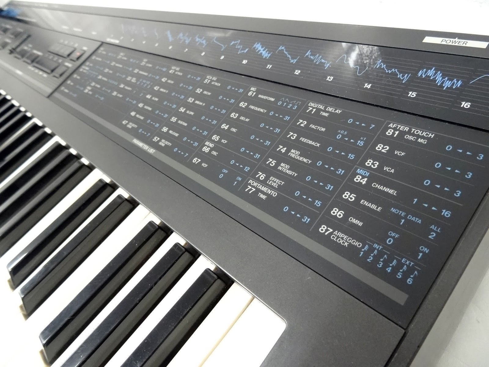 MATRIXSYNTH-B: KORG DW-8000 Vintage Digital Analog Waveform Synthesizer ...