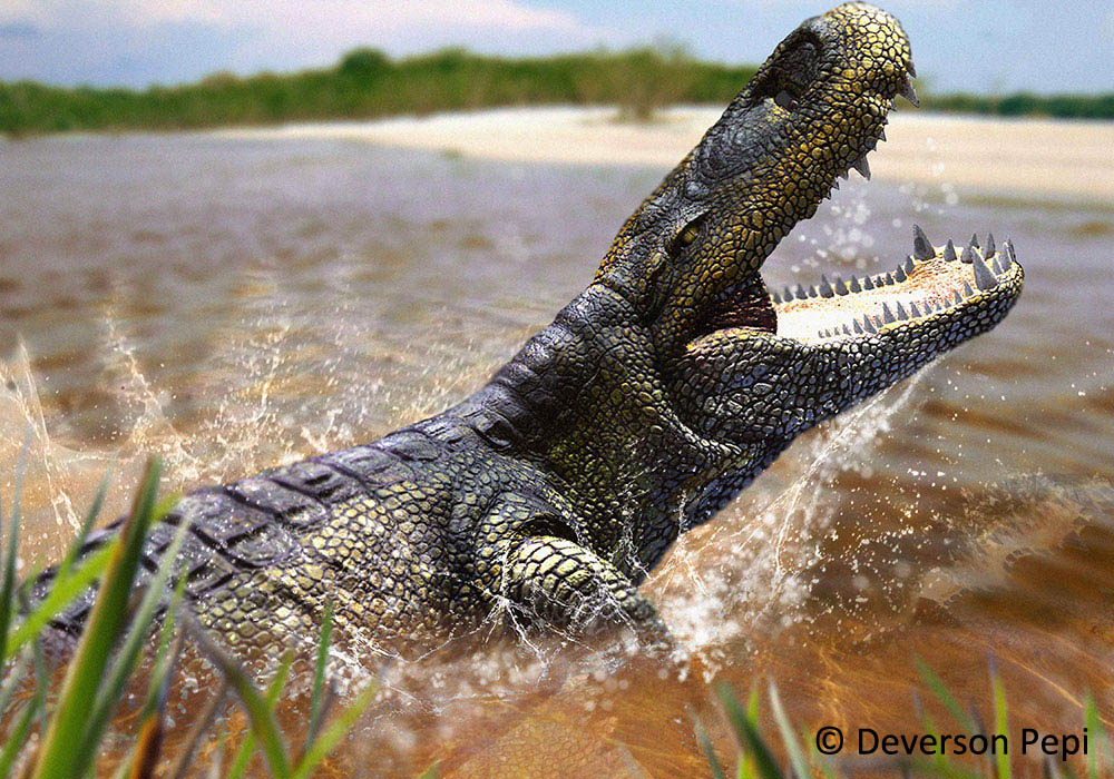 'Purussaurus' - Brazilian PaleoArt