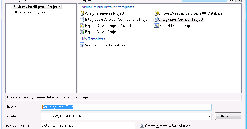 Configuring Attunity Connector To Bulk Insert Data To Oracle Using Ssis ...
