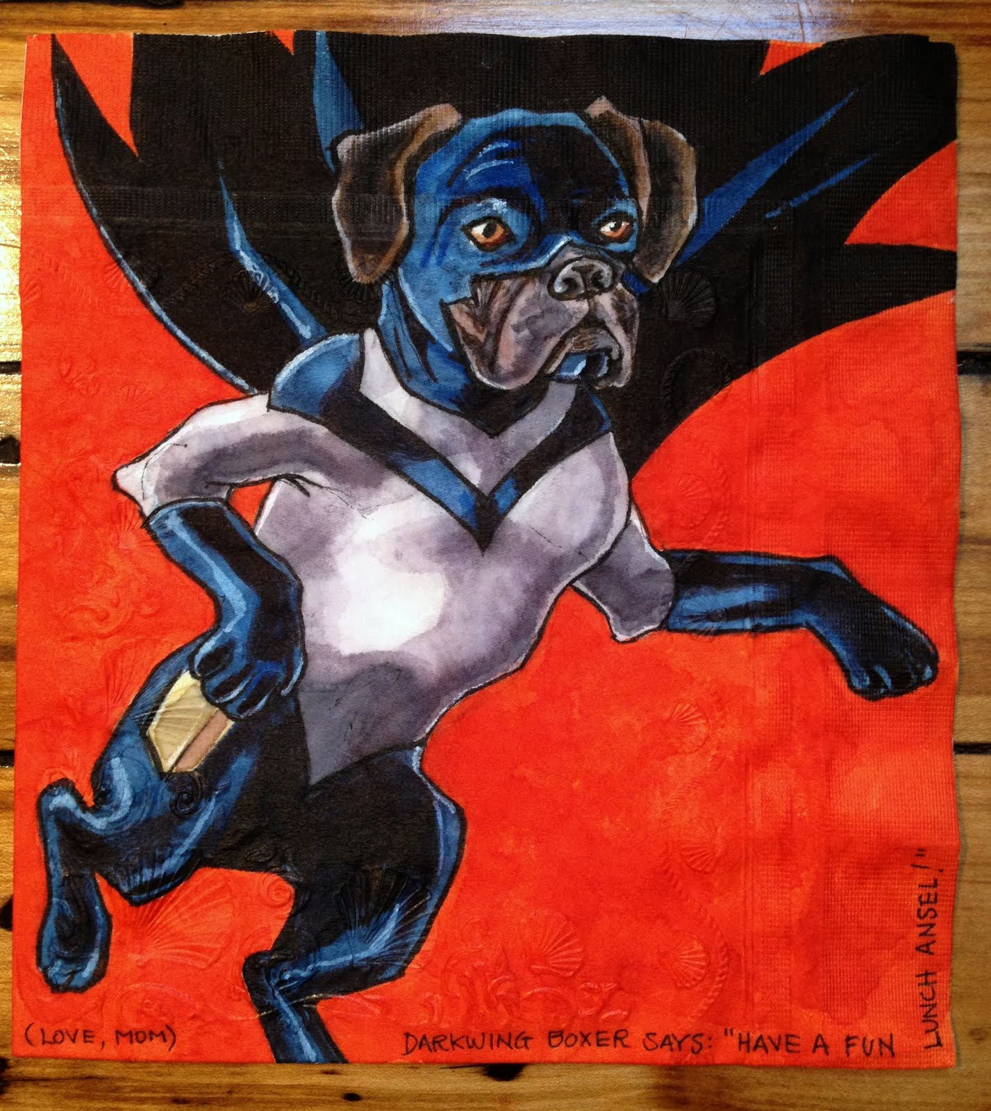Daily Napkins: Canine Cosplay (2013-4)