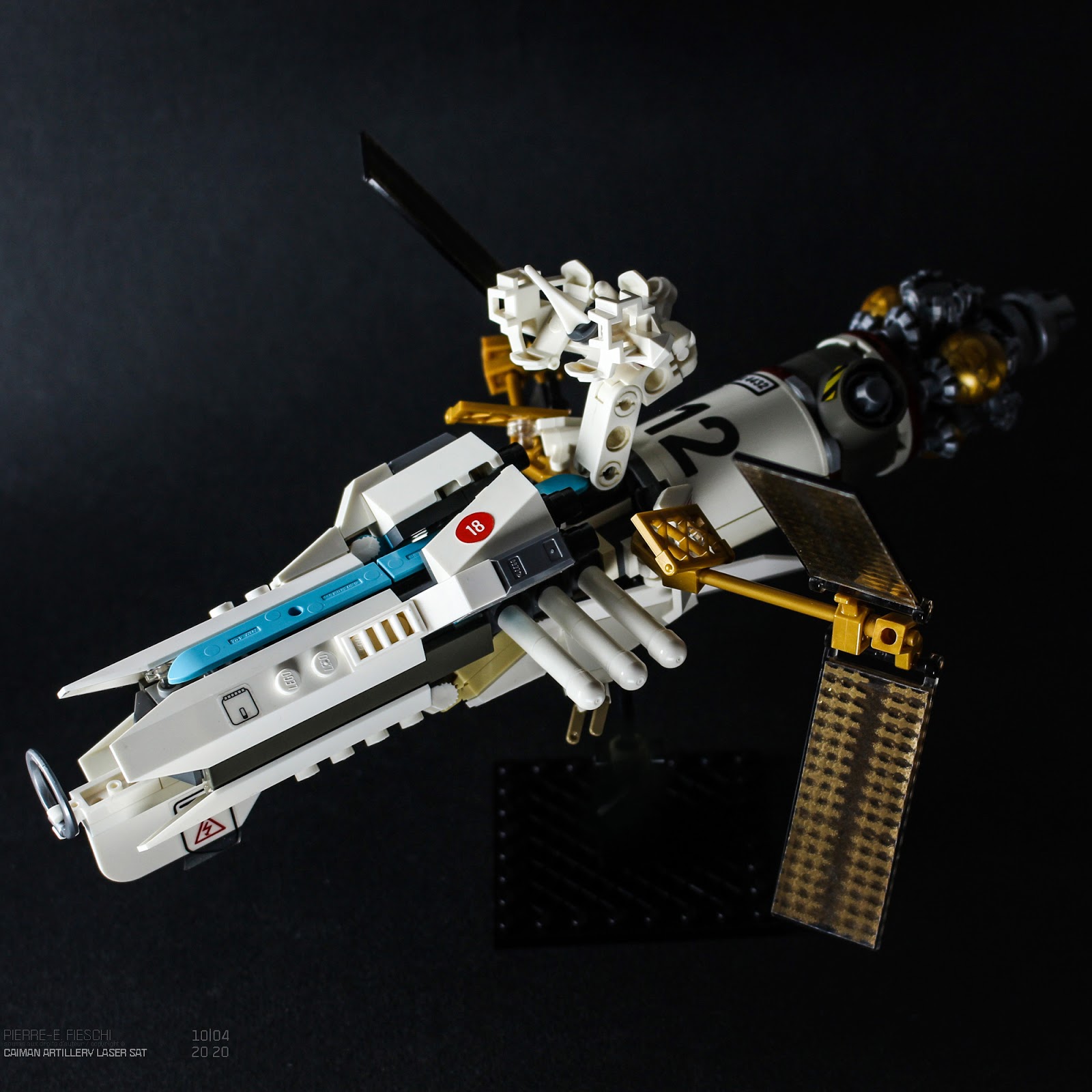 Minifig Posing Stand: Pierre-E Fieschi's starfighters | New Elementary ...