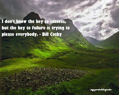 Quotes and More: The Key to Success and Failure