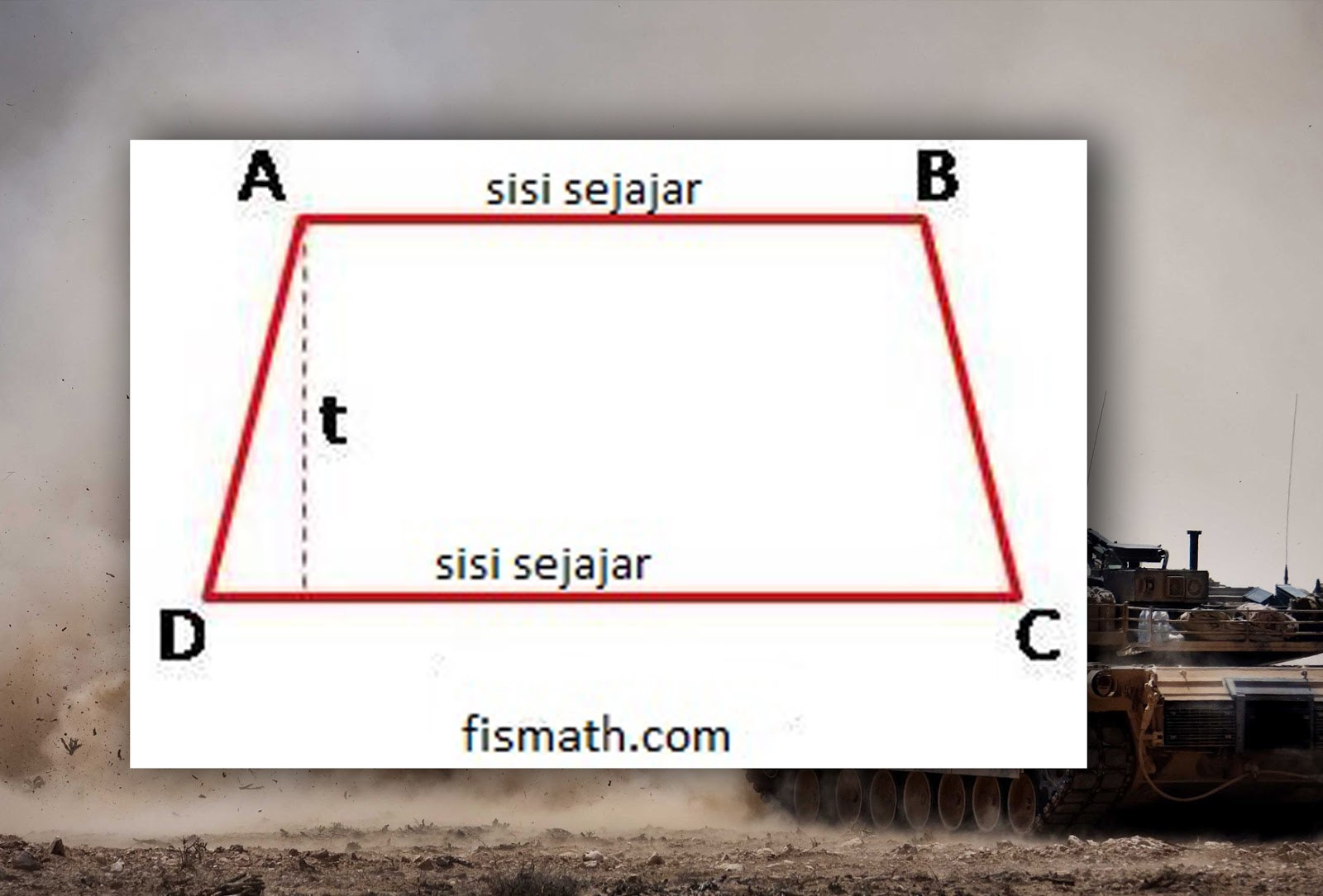 Rumus Luas Trapesium - Pelajaran Matematiks