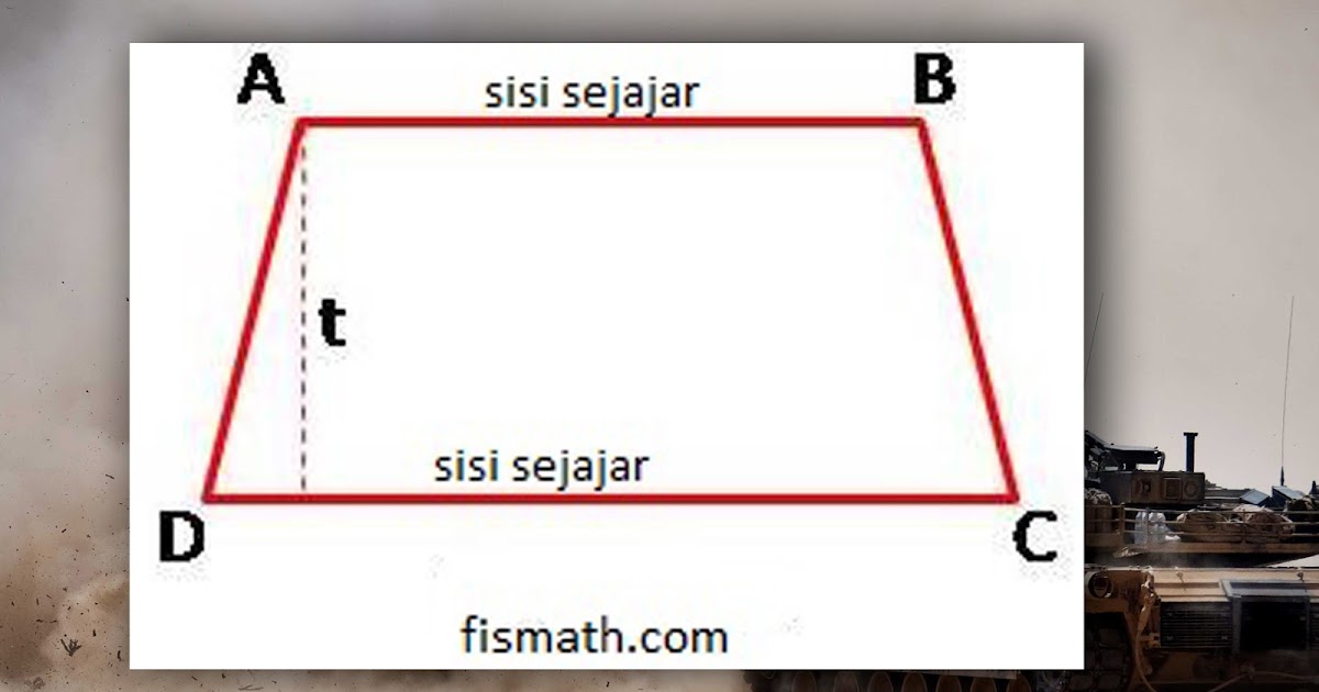 Rumus Luas Trapesium - Pelajaran Matematiks