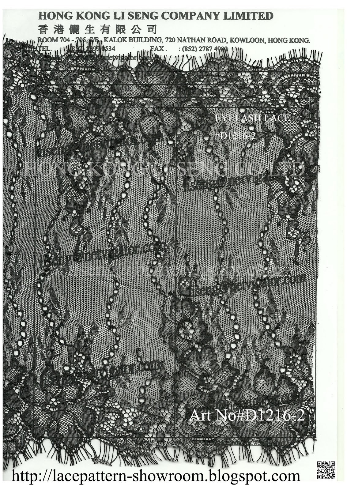 - Hong Kong Li Seng Co Ltd - " Lace Trims Manufacturer ": Cord ...