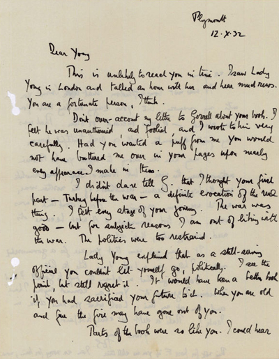 BOOKTRYST: Fascinating Lawrence of Arabia Letter Comes To Market