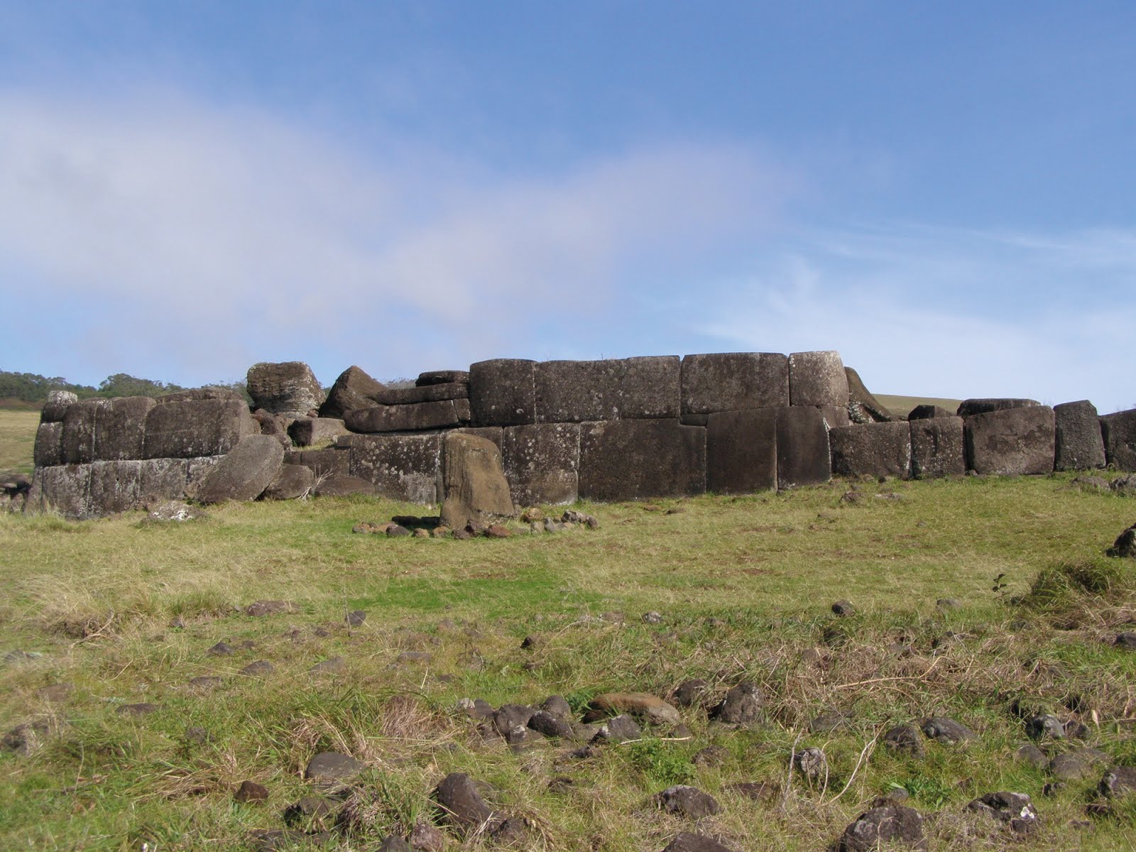 Hidden and little known places: Megaliths of Ahu Vinapu, Easter Island ...