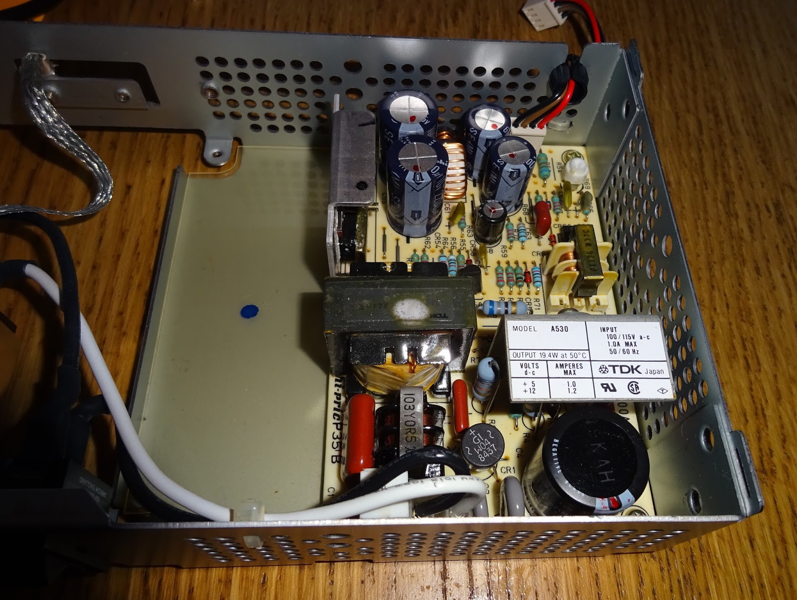Tynemouth Software: Commodore 1571 Power Supply Conversion