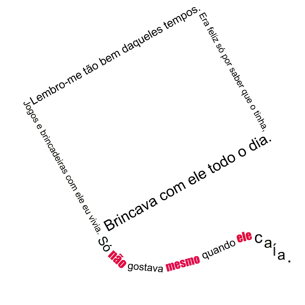 BORBOLETA AZUL: POEMAS VISUAIS