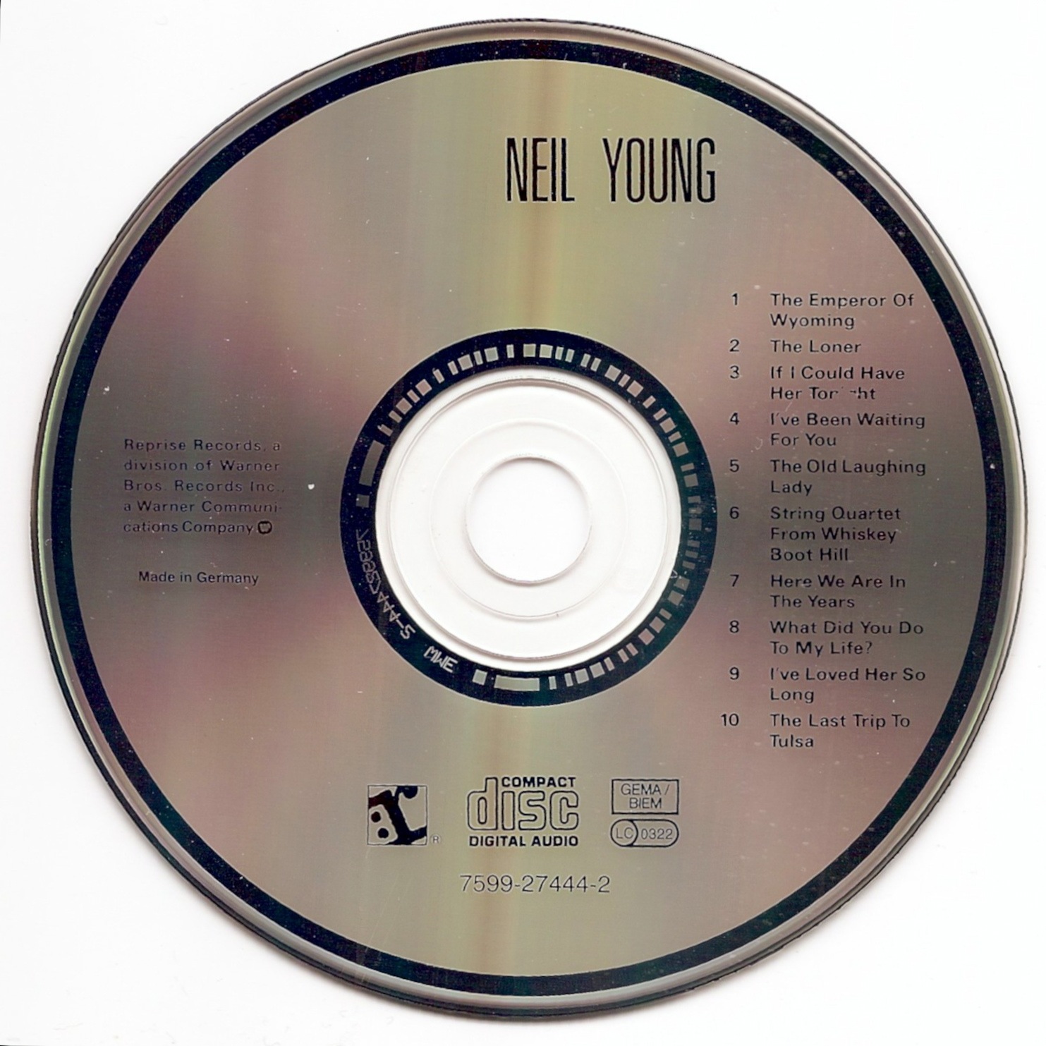 The First Pressing CD Collection: Neil Young - Neil Young