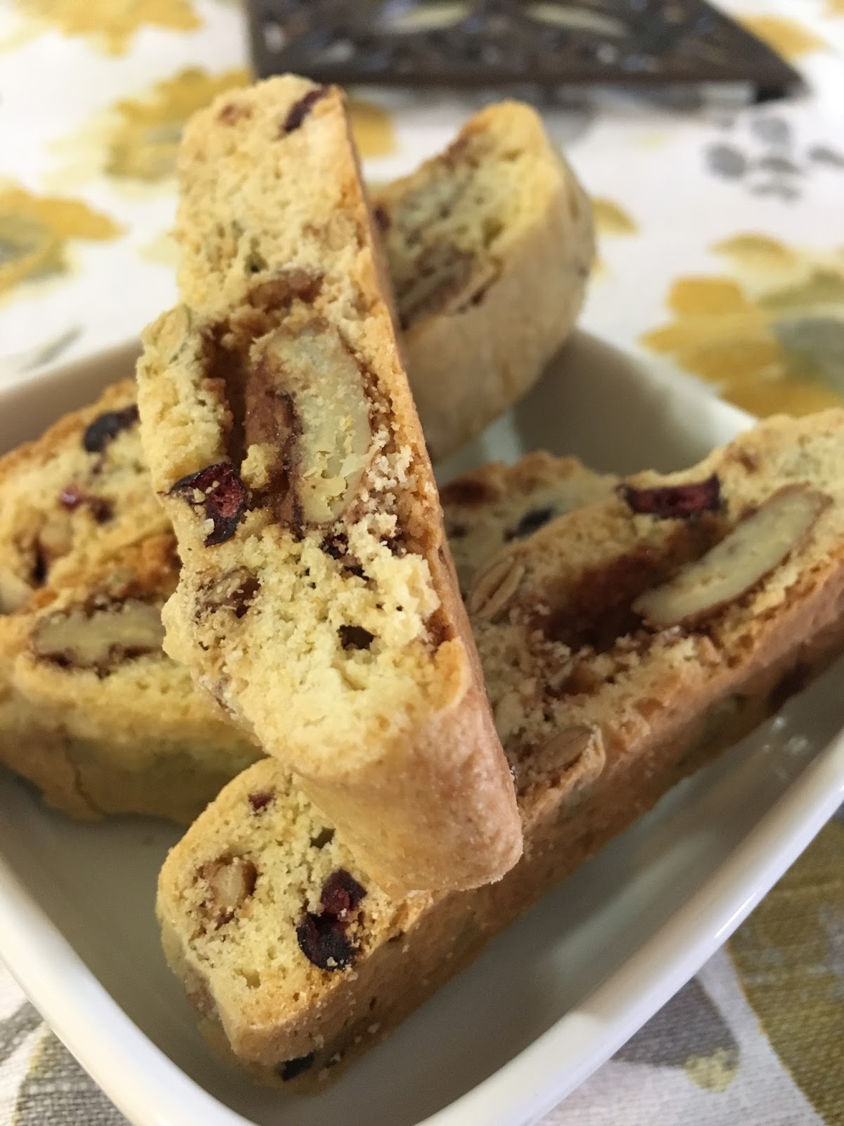 Life Without Alu?: Colorful Biscotti (with Cranberries, Pepitas and Pecans)