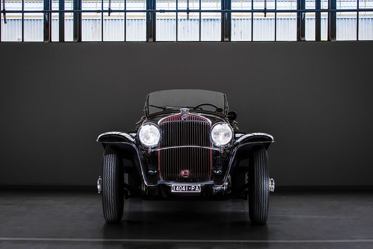 Fiat 525 SS regina del “Concours d'Elégance Trofeo Salvarola Terme”