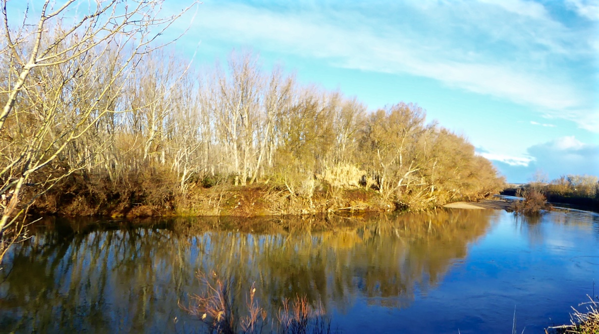 Paseos de Ikandu.: Desembocadura del río Ega y "Yeseras" de Azagra.