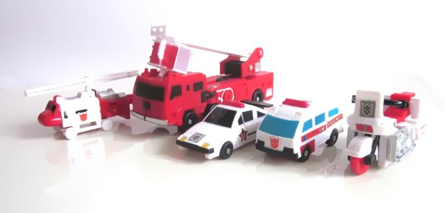 Robot Art: Transformers~Defensor Protectobots~G1 Combiners KW~