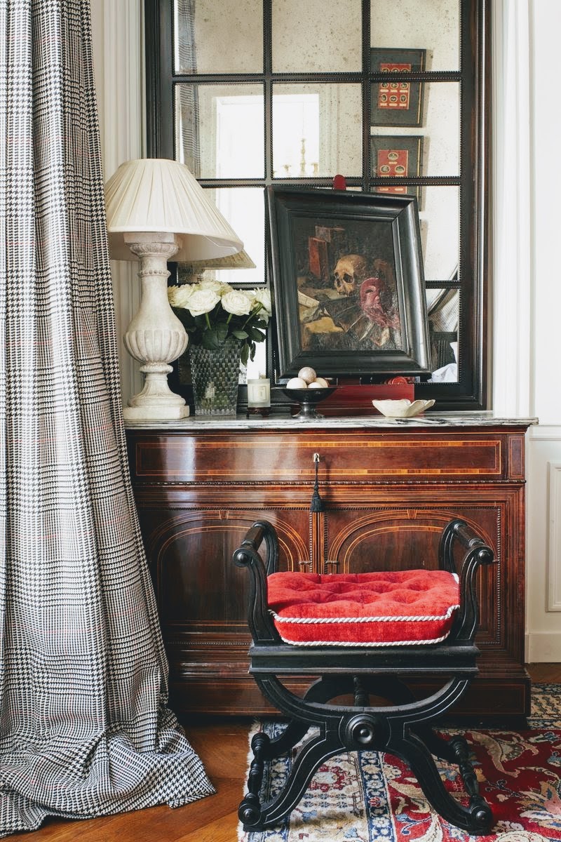 Decor Inspiration : Timothy Corrigan's Paris Apartment | Cool Chic ...