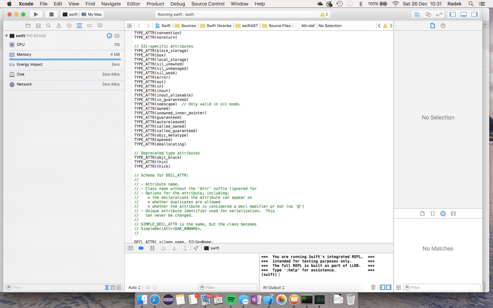 Developing Swift Language In Xcode Cmpxchg