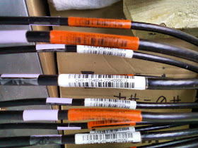 Kilpisjärvi Atmospheric Imaging Receiver Array: Cable barcodes