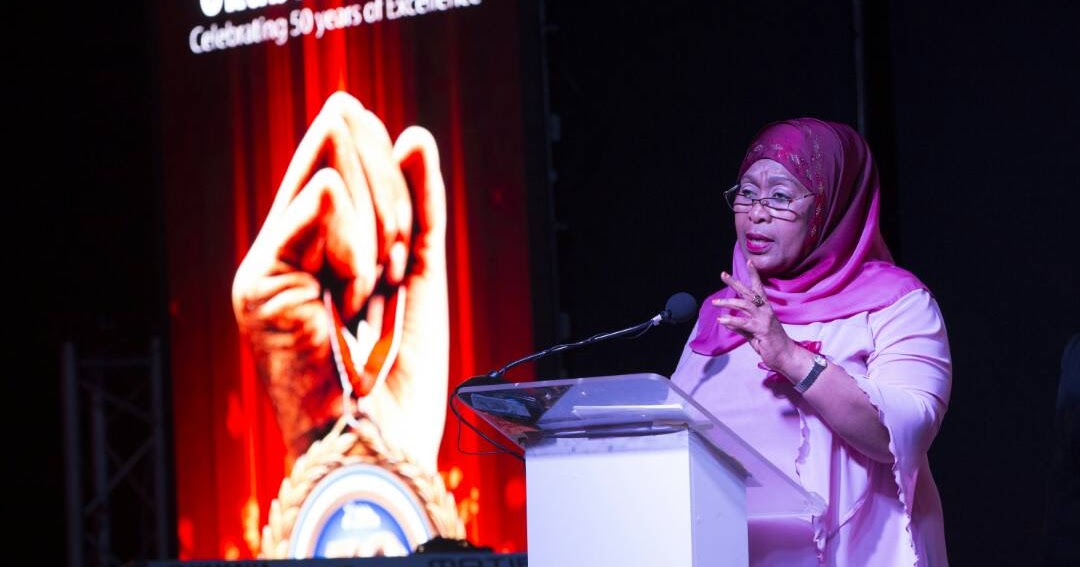 MAMA SAMIA SULUHU AHUDHURIA MIAKA 50 YA NBC. - KILOLE MZEE BLOG