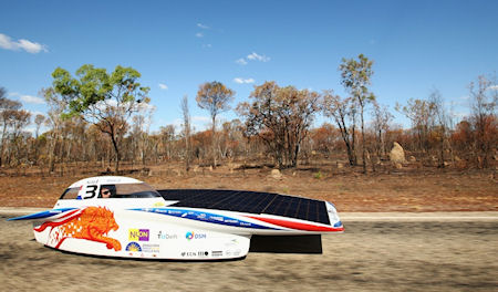 The Presurfer: Dutch Sun-Powered Car Wins World Solar Challenge By ...