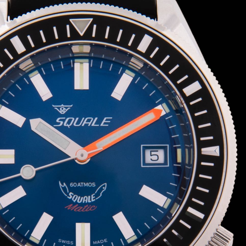 OceanicTime: SQUALE Squale Matic 60 Atmos DARK BLUE