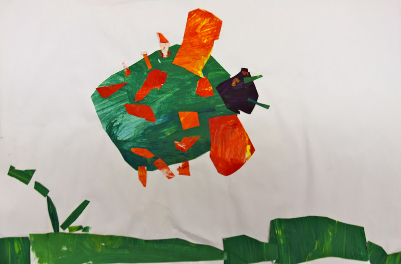 In Art Class: Eric Carle Color Collage