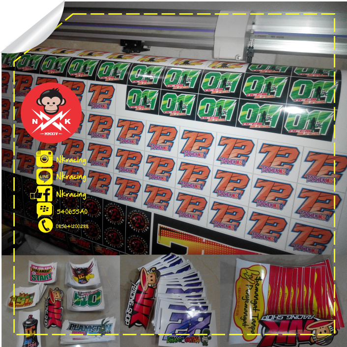 JERSEY RACING: NOMER START