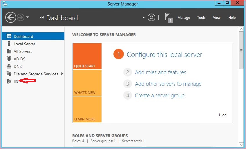 Windows IIS Internet Information Service Server Installation - Code ...