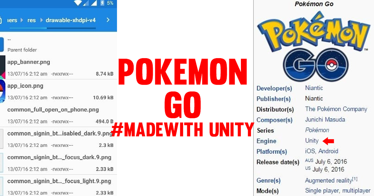 Unity3diy 1 Unity Asset Store And Unity Game Engine Yes Pokemon Go Made With Unity Engine