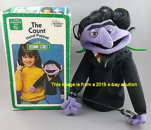 Mikey's Muppet Memorabilia Museum: The 1973 Count Puppet Box
