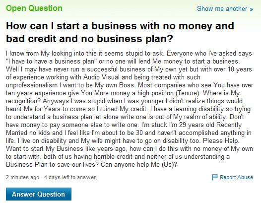 Idiot answers for idiot questions