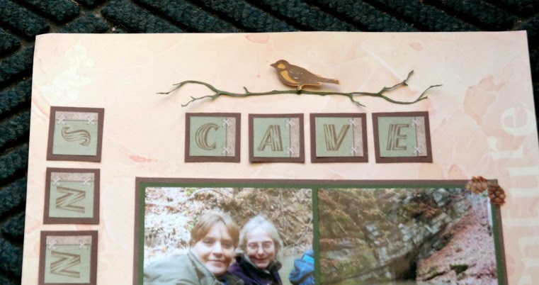 Passionate About Crafting : Outdoors in Nature Scrapbooking Page Layout ...