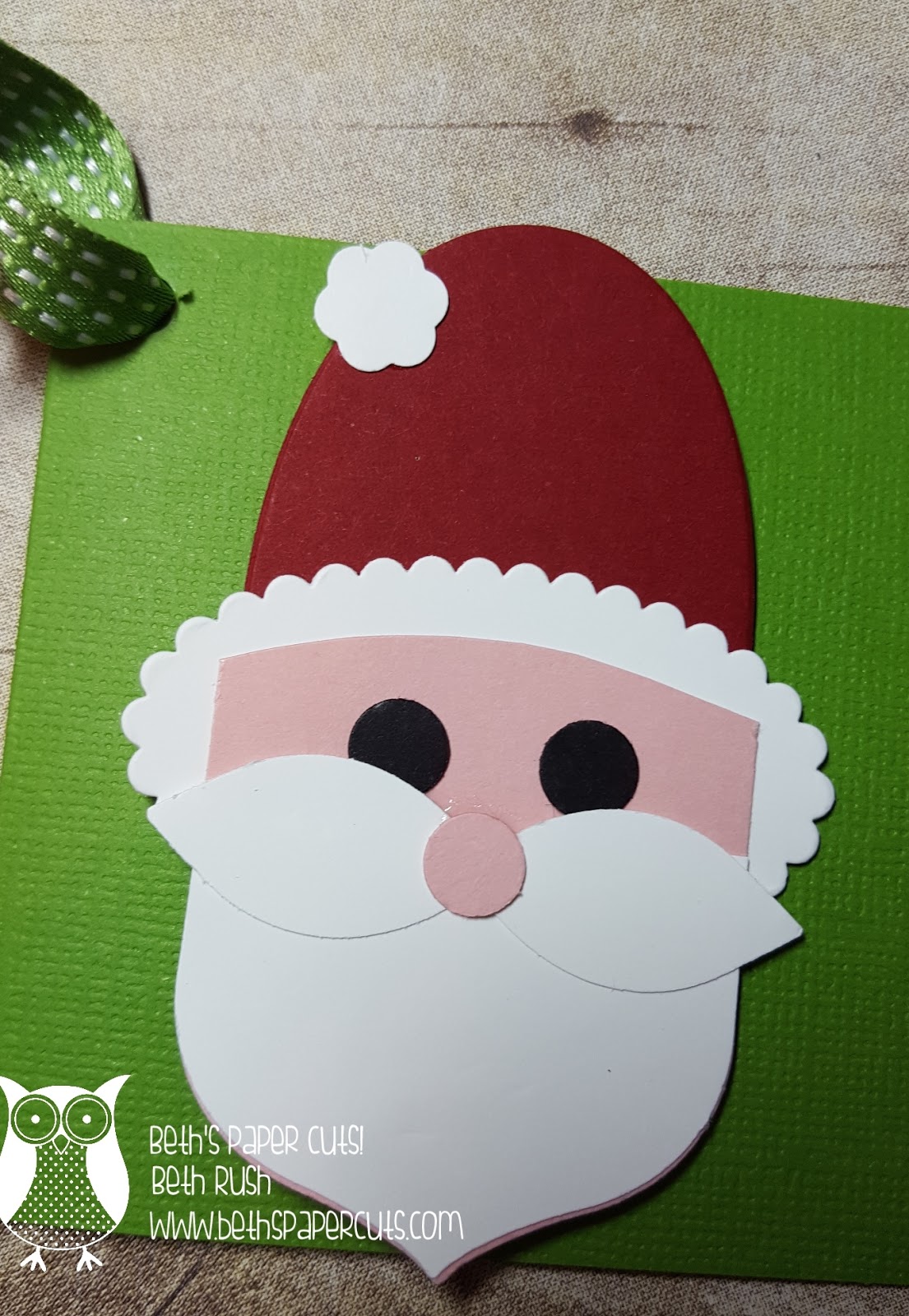 Beth's Paper Cuts: Santa Punch Art