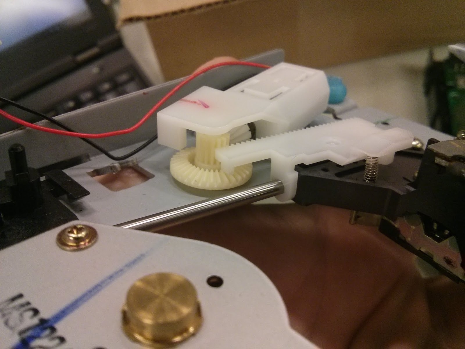 Undocumented Code: CD Drive Salvage Part 1 - Tear Down and Inventory