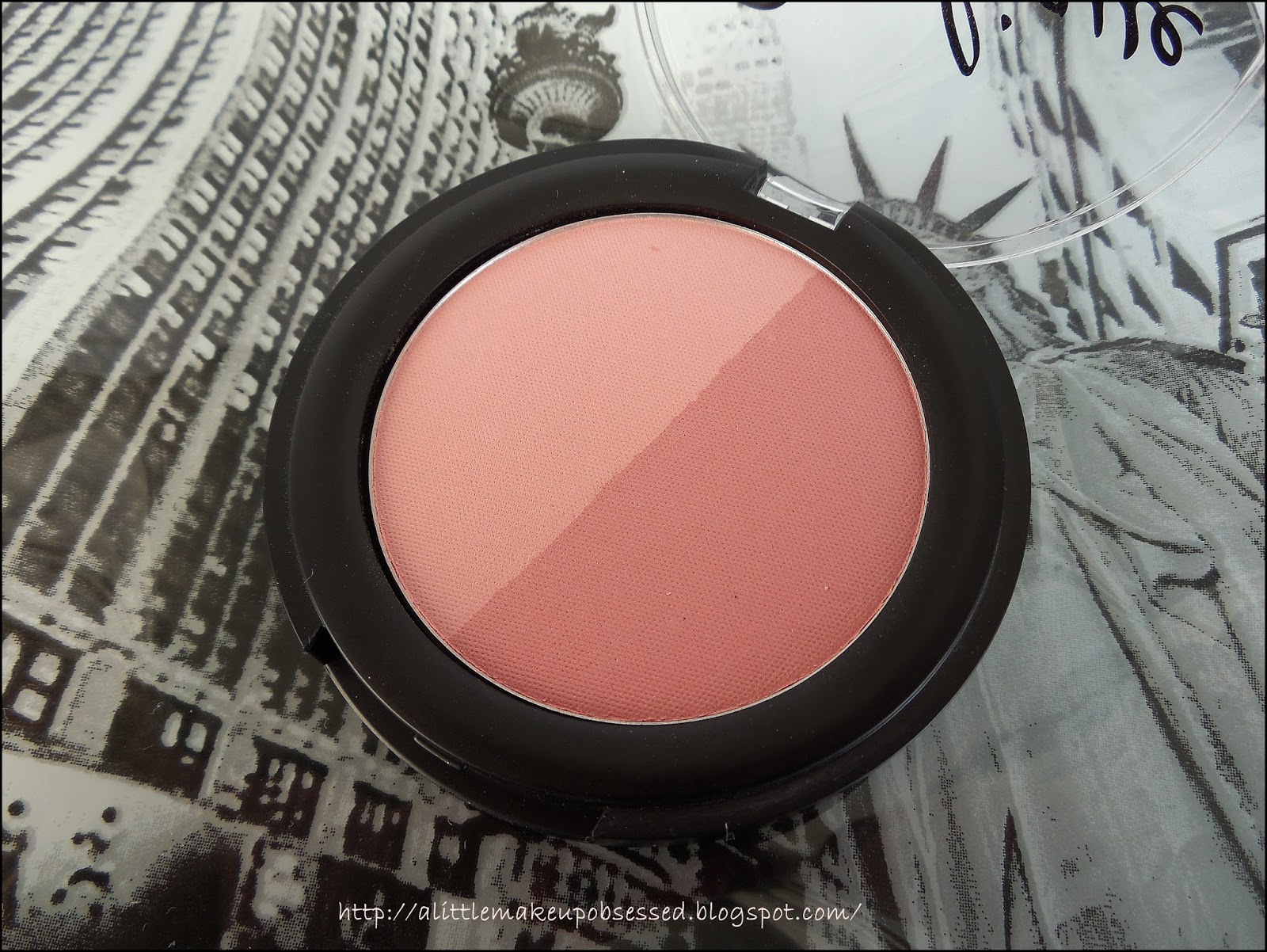 Revelique duo powder blush - 10 raspberry - a little make up obsessed