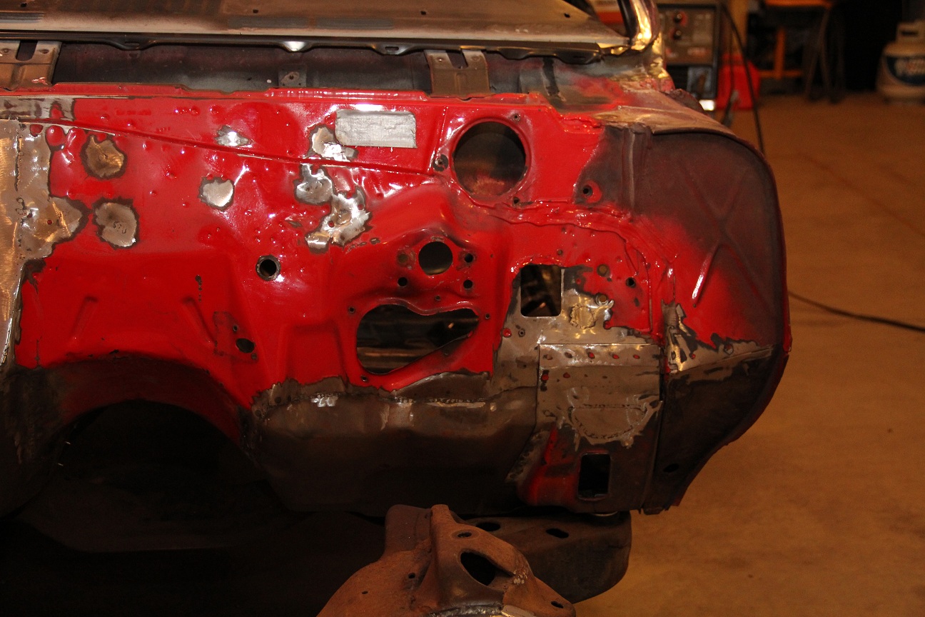 The making of Steve's 1966 Chevelle SS: Spot-Welding Part 1