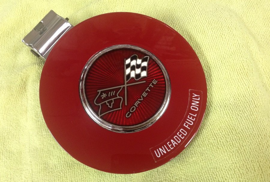 1976 Corvette Stingray: Restore, Repair, Detail: Detailing Gas Cap Door ...