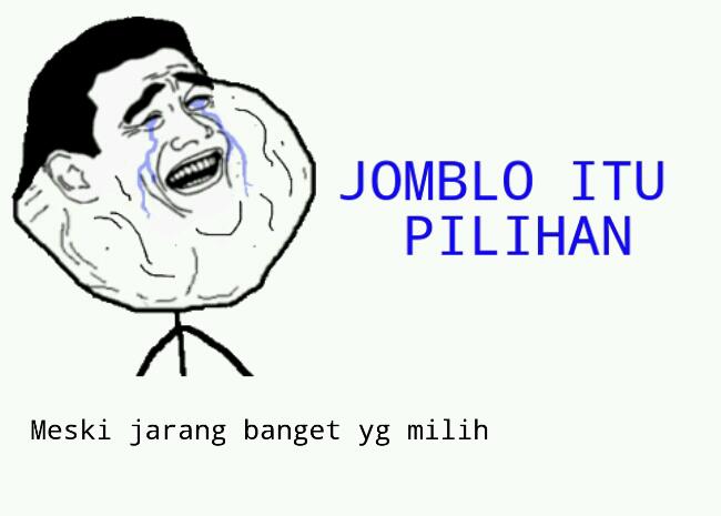 Meme lucu jones / jomblo ngenes