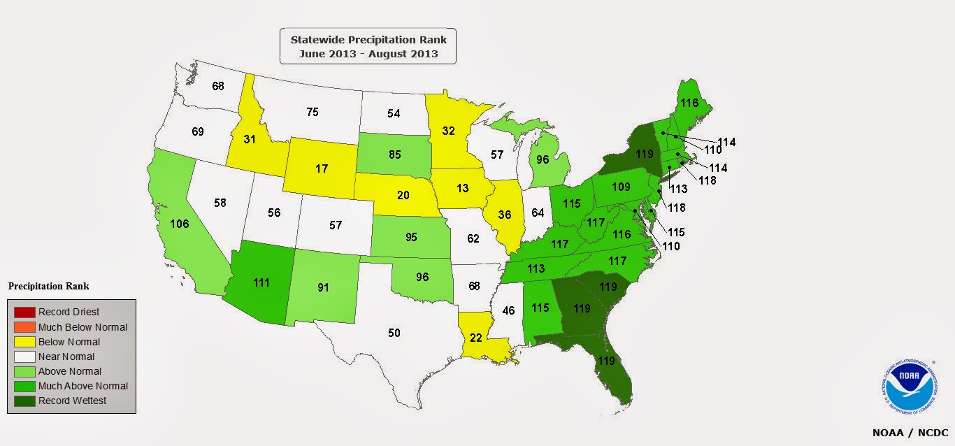 Weather & Climate Matter: South Carolina's Wettest Summer