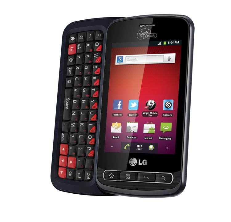 LG MOBILE PHONE: LG Optimus Slider