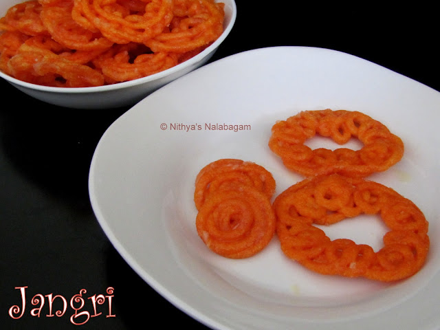 Jangri Recipe with Video |Nithya's Nalabagam